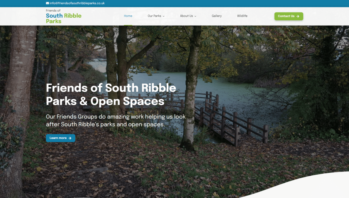 Friends of South Ribble Parks | TeeGee Digital