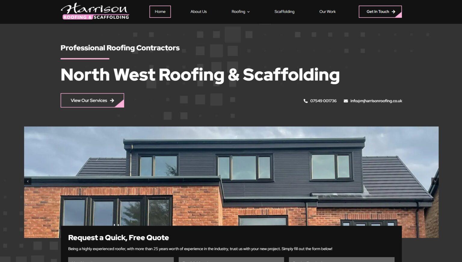 MJ Harrison Roofing | TeeGee Digital